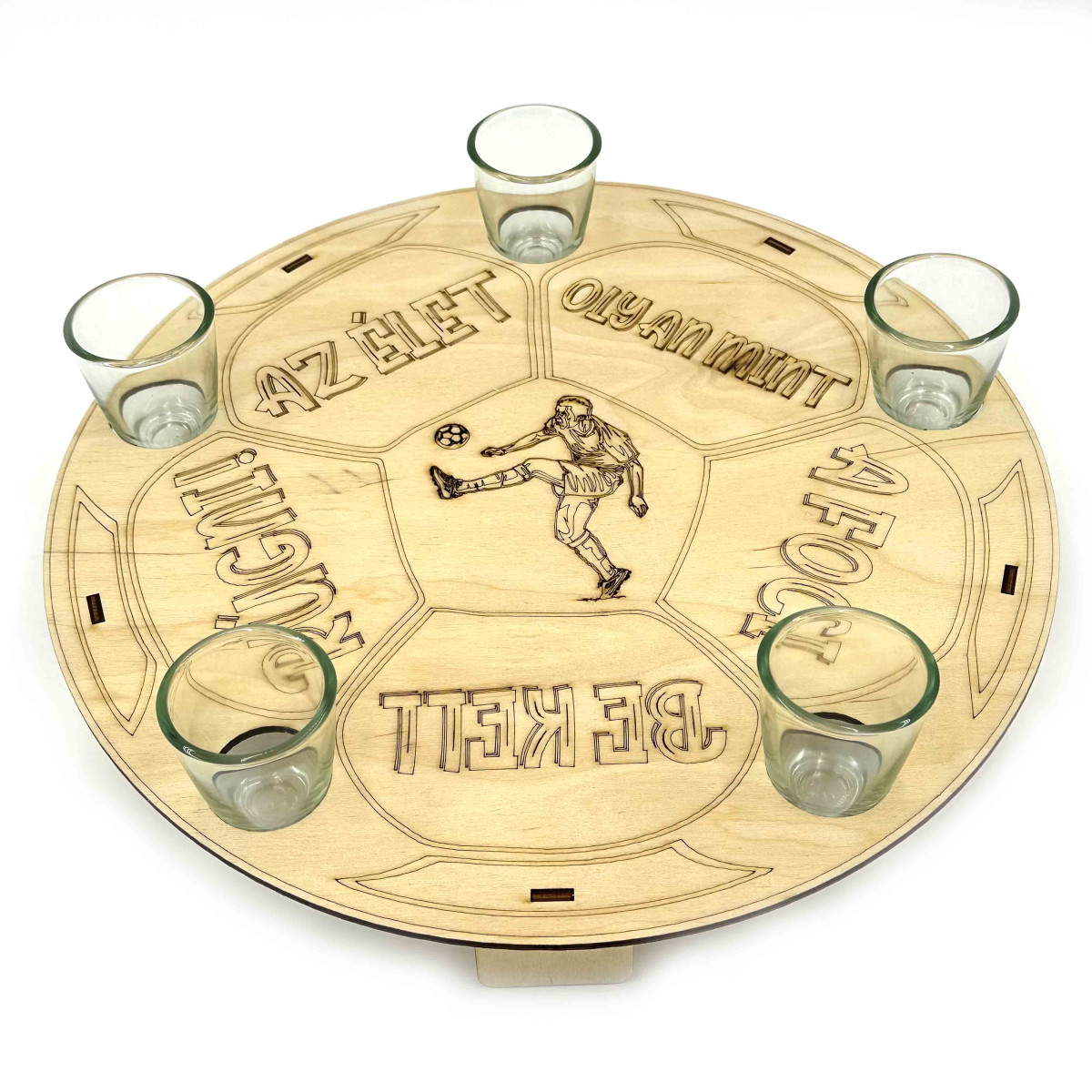 Focilabda Pálinka kínáló | Az élet olyan, mint a foci | Vicces Ajándék ...