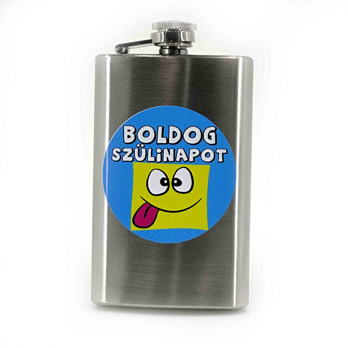 Szülinapi Ajándék - Boldog Szülinapot kék nyelvkiöltős - Vicces Flaska ...